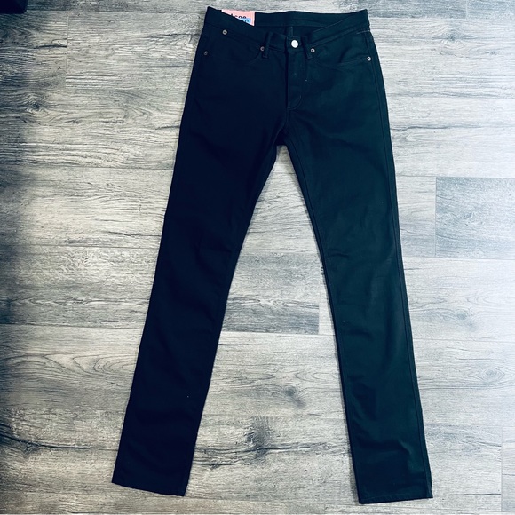 Acne Studios | Jeans | Nwt Acne Studios Black Max Stay Black Jeans 3x34 ...